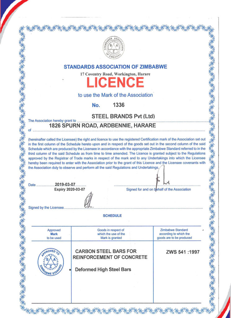 Steel Brands – Suppliers of deformed bars